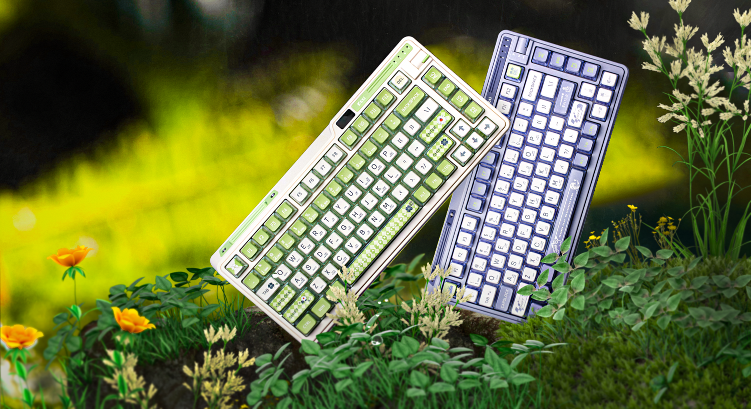 Kzzi Keyboard Stylish Mechanical Keyboard For Office Gaming All-in-one ...