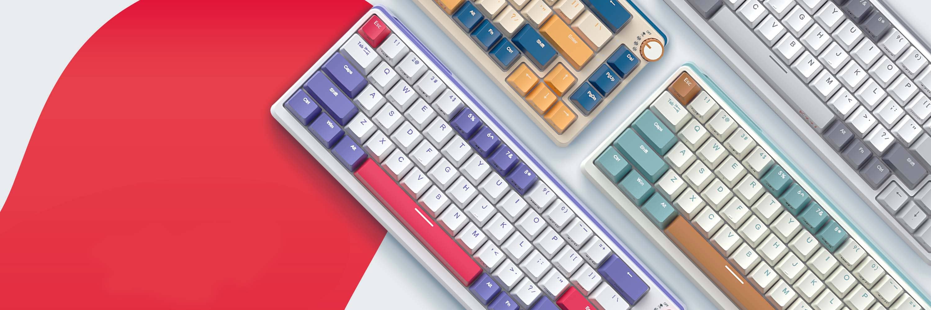 Kzzi Keyboard Stylish Mechanical Keyboard For Office Gaming All-in-one ...