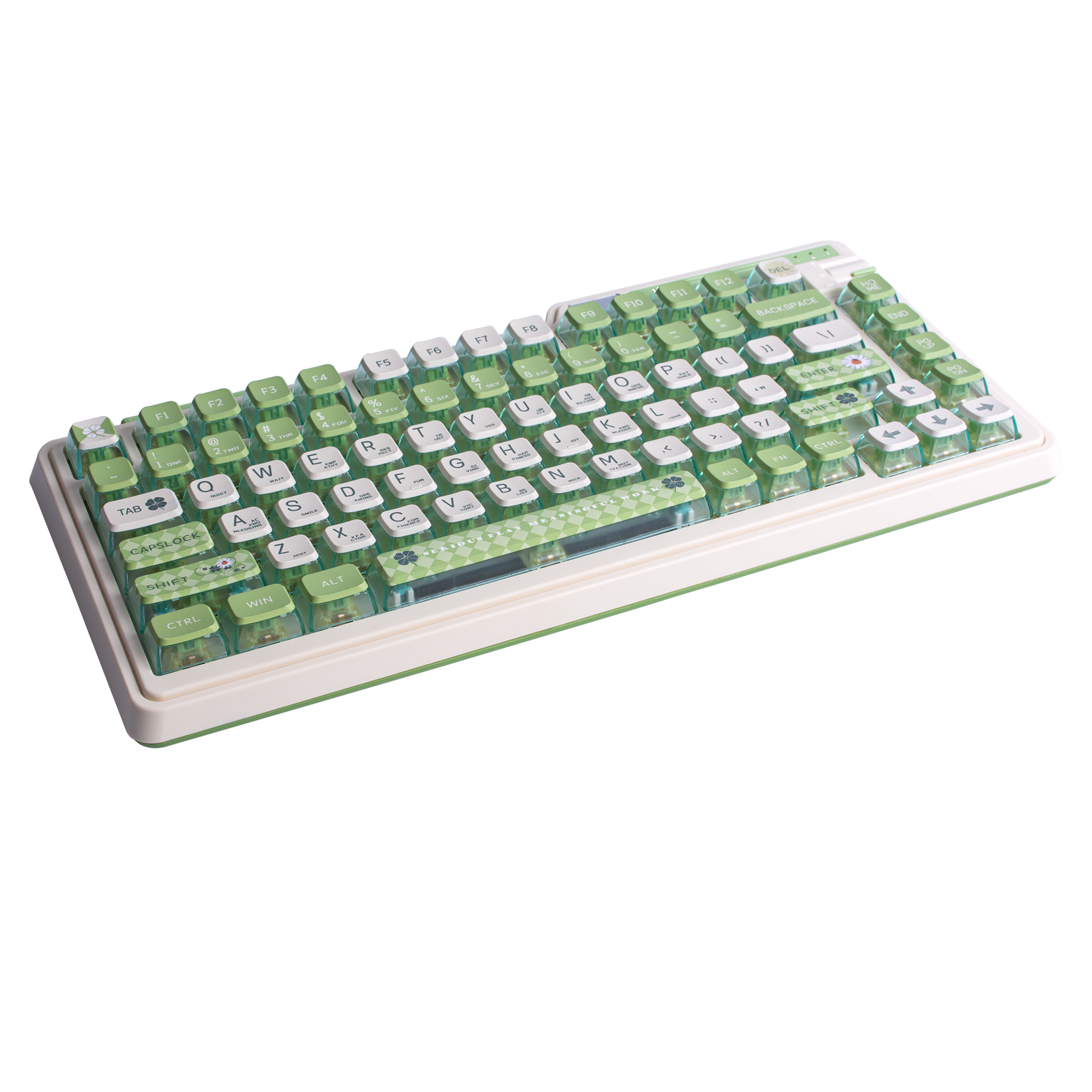 Kzzi k75 Dazzling Pudding Keycap Mechanical Keyboard – Kzzi store
