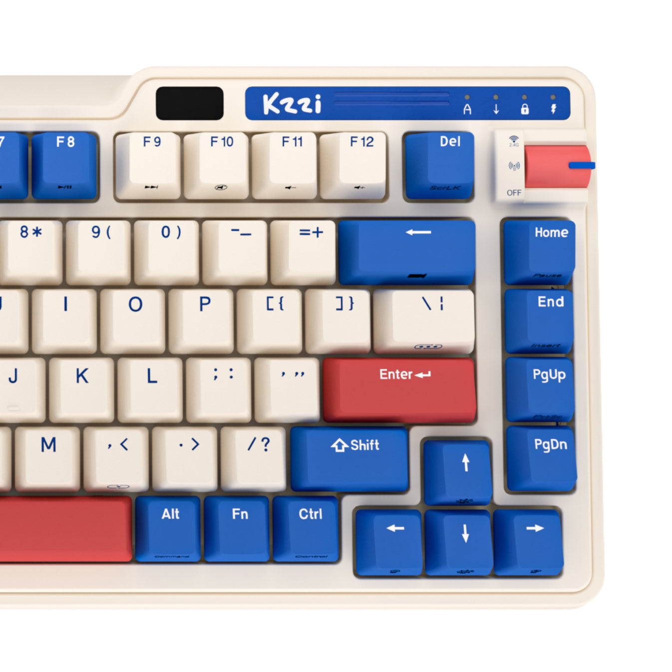 Kzzi k75Pro Wired/2.4G/Bluetooth Wireless Mechanical Keyboard – Kzzi store