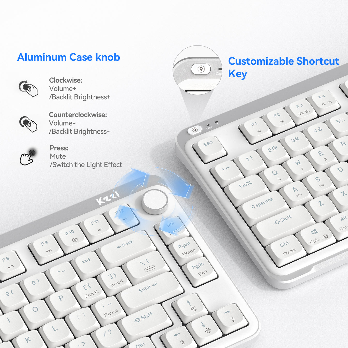 Kzzi i75v2 Low profile Keyboard – Kzzi store