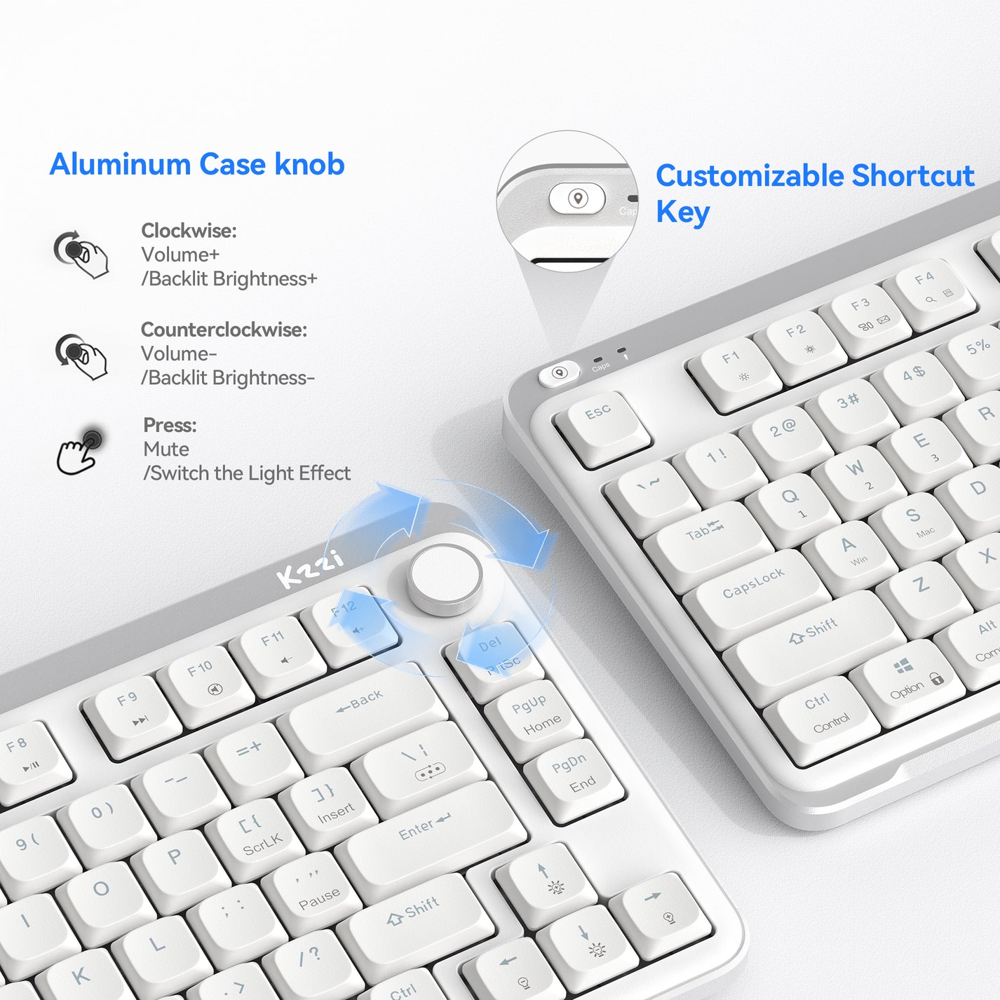 Kzzi i75v2 Low profile Keyboard – Kzzi store